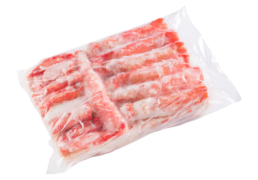 Gold-Königskrabben-Fleisch